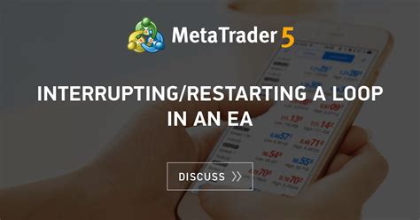 Interruptingrestarting A Loop In An Ea Trend Indicators Mql4 And Metatrader 4 Mql4