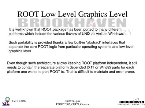 Ppt Qt Based Implementation Of Low Level Root Graphical Layer
