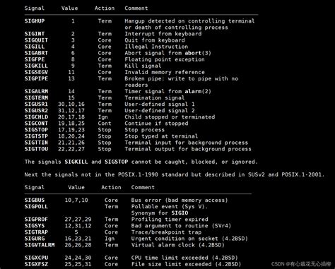 【linux系统】linux进程信号详解linux信号 Csdn博客