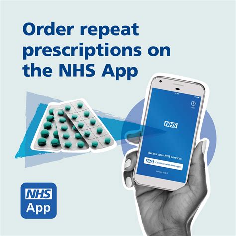 Order Repeat Prescriptions On The Nhs App Central Surgery