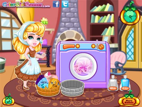 Cinderella Laundry Day Play Online On Flash Museum 🕹️
