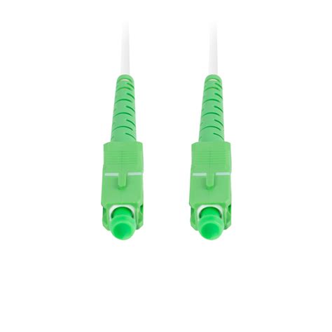 Cablu Retea Fibra Optica Cu Lungime 20 M Si Conectori Sc Apc Sc Apc Lanberg Z43086 Sm Simplex