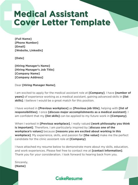 Medical Assistant Cover Letter Samples And Tips To Nail Your Job