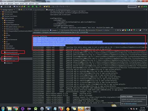 Maven Unable To Use The Selenium Framework Pomxml After Upgrading