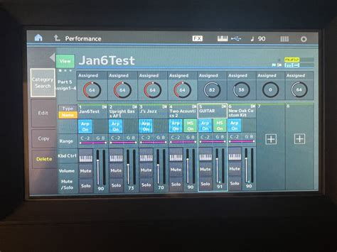 Single MIDI Channel Volume Not Adjusting MODX MODX Series