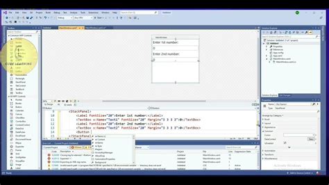 Wpf Pointer Add Two Double Values Codelearning Youtube