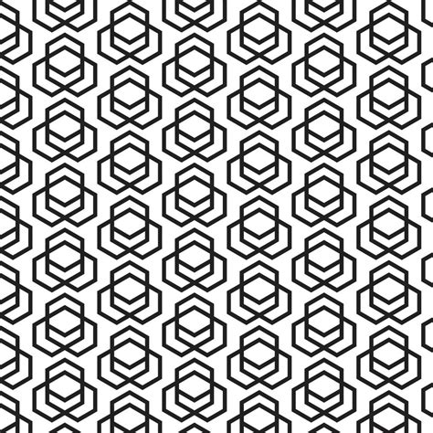 Hexagonal Geometric Pattern 6173250 Vector Art At Vecteezy