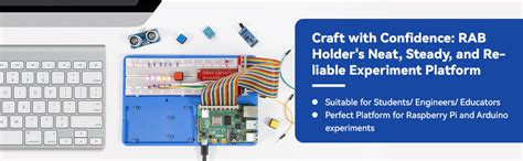 Sunfounder Rab Holder Kit With Solderless Circuit Board For Raspberry