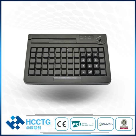 60 Key PS 2 Membrane Programmable POS Keyboard Without Magnetic Card Reader KB60M In Keyboards