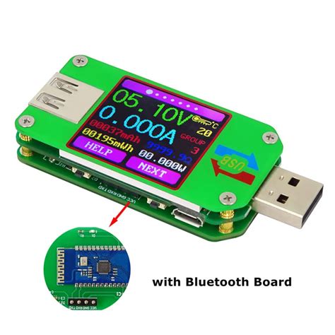 UM C Color LCD Display Usb Voltage Tester Current Meter Voltmeter Amperimetro Battery