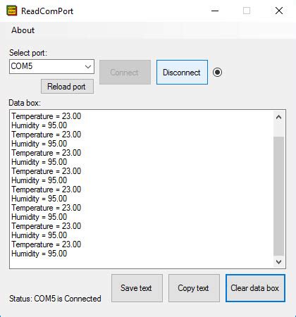 Compu Elec ของดทอยากแชร โปรแกรมอานคาและบนทกคาจาก Serial