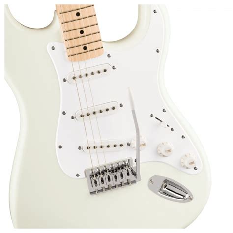 Squier Sonic Stratocaster Mn Arctic White At Gear4music