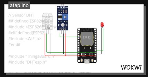 Lahan 2 Wokwi ESP32 STM32 Arduino Simulator