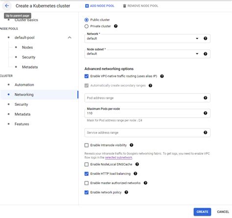 hardening a gke kubernetes cluster using calico and network policies