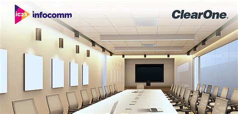 Clearone Launches Powerful New Dante® Compatible Bma 360d Beamforming Microphone Array Ceiling
