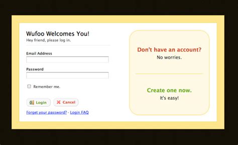 modal login pages css tricks
