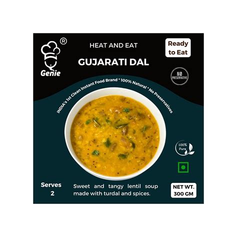 Genie Ready To Eat Gujarati Dal Tadka Price Buy Online At Best Price