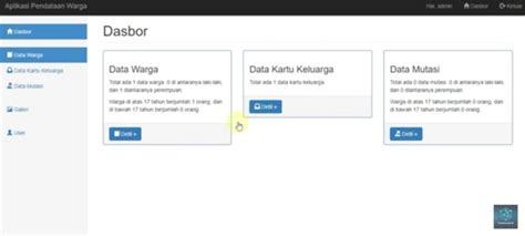 Source Code Sistem Data Penduduk Berbasis Php Dan Mysql PHP ID Blog
