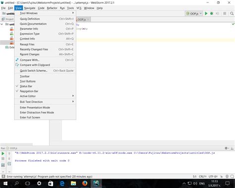 Javascript I Cant Find Open In Browser Option In Webstorm Stack