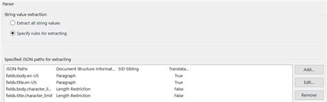 How To Display Length Restriction In Json Files But Not Make It