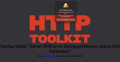 Bug Failing To Load With Server Shutdown Unexpectedly With Code 1 · Issue 351 · Toolkit