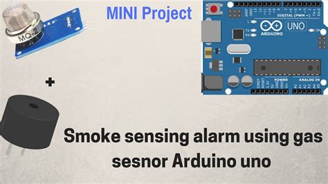 Smoke Alarm Using Arduino Uno And Smoke Sensor MQ YouTube