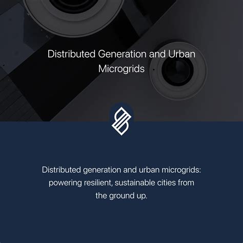 distributed generation and urban microgrids → scenario