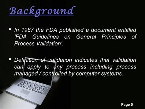 Computer System Validation Ppt Operating Systems Computer Software And Applications