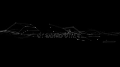 abstract digital data plexus technology background loop stock video video of glow connection