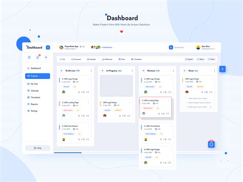 Kanban Board Dashboard On Behance