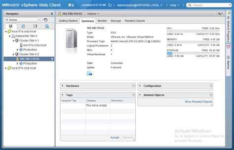how to add a host to a vcenter 6 datacenter through vsphere web client