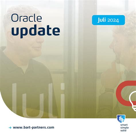 Oracle Update July 2024 Bart And Partners