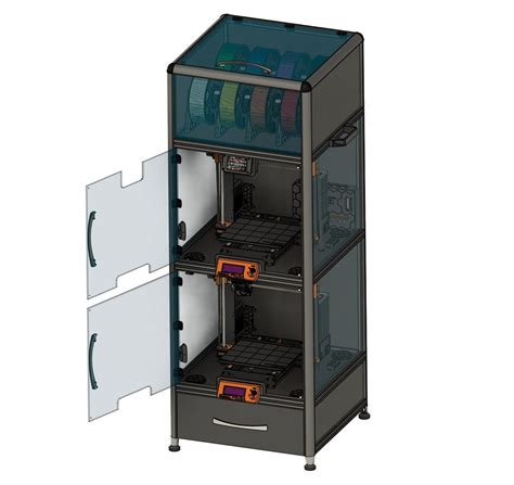 3d File Diy Smart 3d Printer Enclosure New 2023 Version 🖨️・3d Printer Design To Download・cults