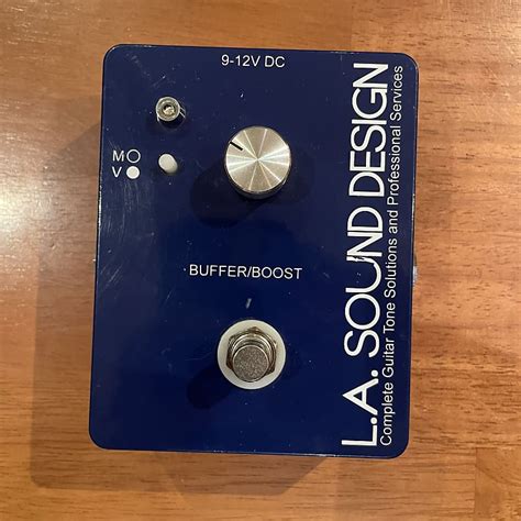 L A Sound Design Buffer Boost 2020s Blue Reverb