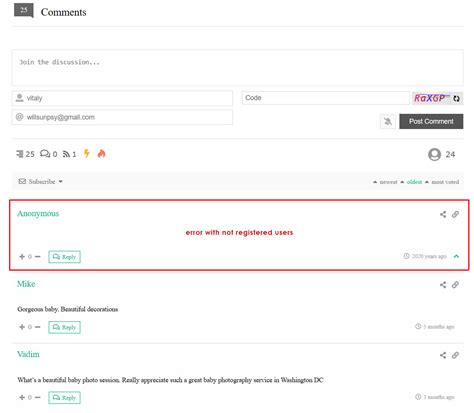 Cant Post Comment If Not Registered How To And Troubleshooting