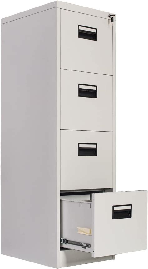 Frideko Filing Cabinets Lockable Cabinets 4 Drawers Metal Cabinet Office Cabinet With Lock