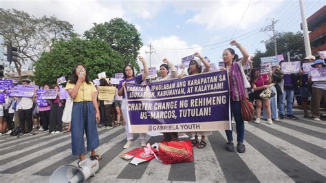 Iglap Protesta Kontra Chacha Inilunsad Ng Mga Kabataan At Kababaihan