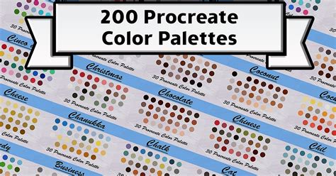 Procreate Color Palette Bundle Bundle Creative Fabrica