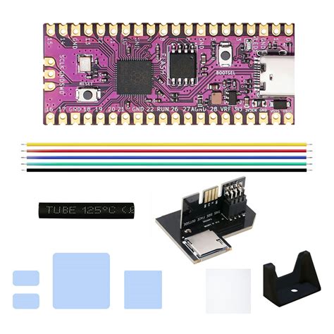 Ygjytge Módulo Lector Tarjetas Pico Boot Board Dual Core Sd2sp2 Para Raspberry Pi Tipo G