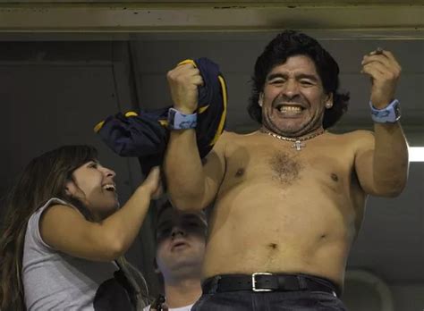 Argentine Sex Symbol Who Promised To Run Naked With Maradona Still