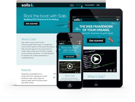 balderdash node js html 5 responsive design
