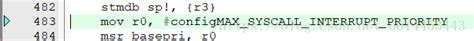 freertos portable rvds arm cm4f port c 483 error a1586e bad