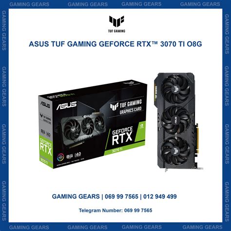 ASUS TUF Gaming GeForce RTX™ 3070Ti O8G - Gaming Gears - Best Gaming ...