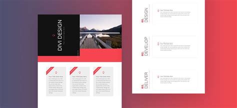 how to rotate text for unique layout designs in divi tutorial free