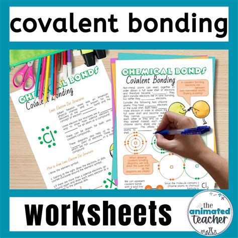 Covalent Lewis Dot Structures Worksheet