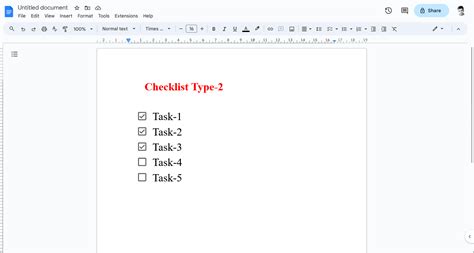 How To Insert Checkbox In Google Docs Quickest Method