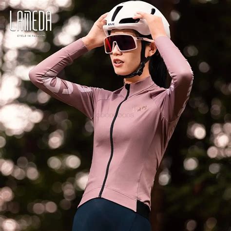 Lameda 여성용 통기성 라이딩 저지 Mtb 로드 바이크 저지 두꺼운 따뜻한 사이클링 긴 소매 의류 겨울 2022 신상
