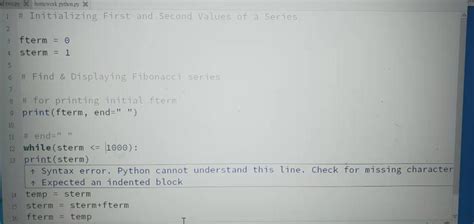 Solved Write A Program To Print The Fibonacci Sequence Use Chegg Com