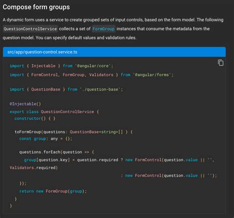 Dynamic Form Guide Does Not Use New Typed Forms Issue Angular Angular GitHub
