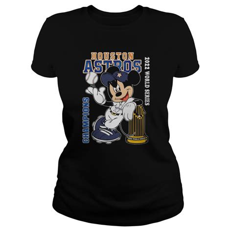 Mlb Mickey Mouse Houston Astros 2022 World Series Champions T Shirt T